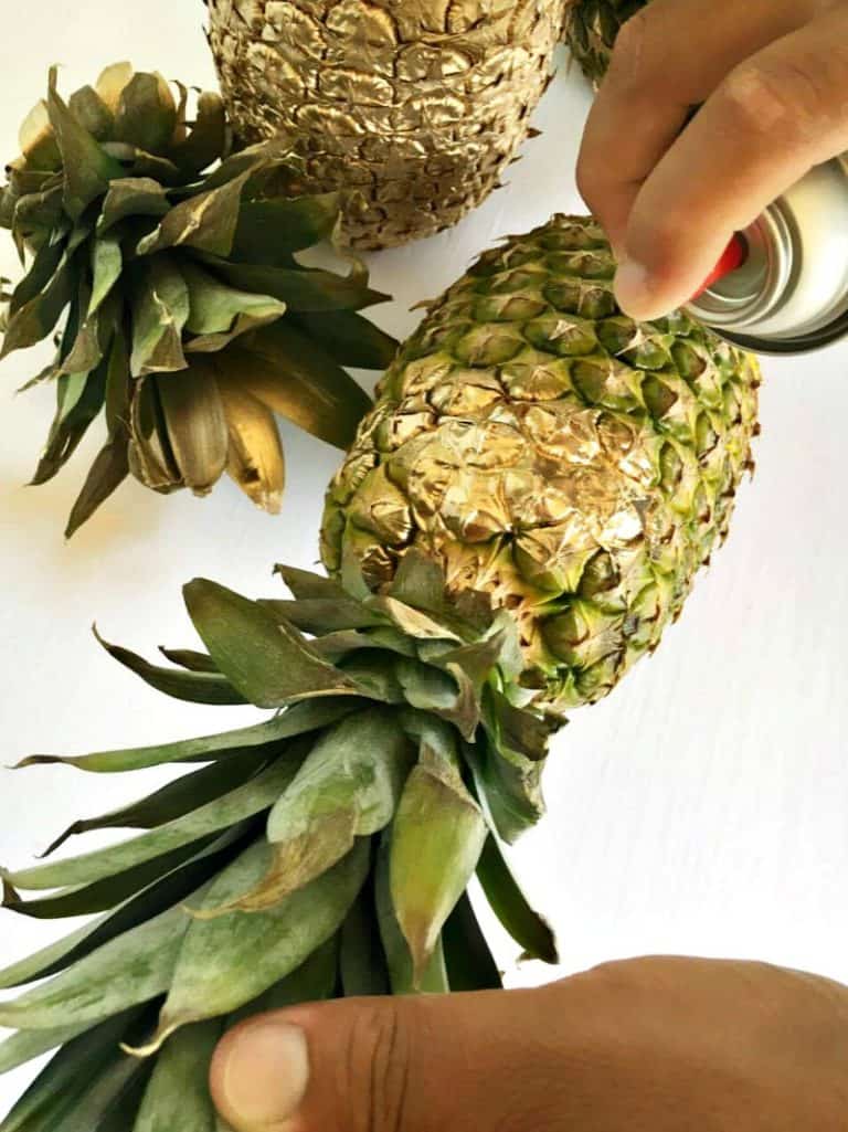 DIY Pineapple Vase - Easy To Make DIY's Stylish Cravings