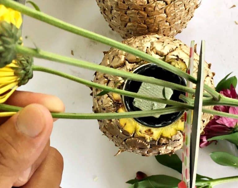 DIY Pineapple Vase - Easy To Make DIY's Stylish Cravings