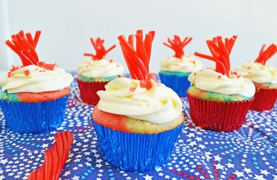 Fireworks Cupcakes Recipe - Stylish Cravings Recipes