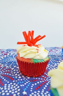 Fireworks Cupcakes Recipe - Stylish Cravings Recipes