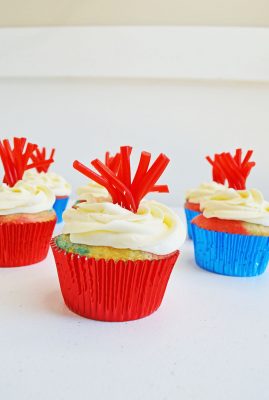 Fireworks Cupcakes Recipe - Stylish Cravings Recipes