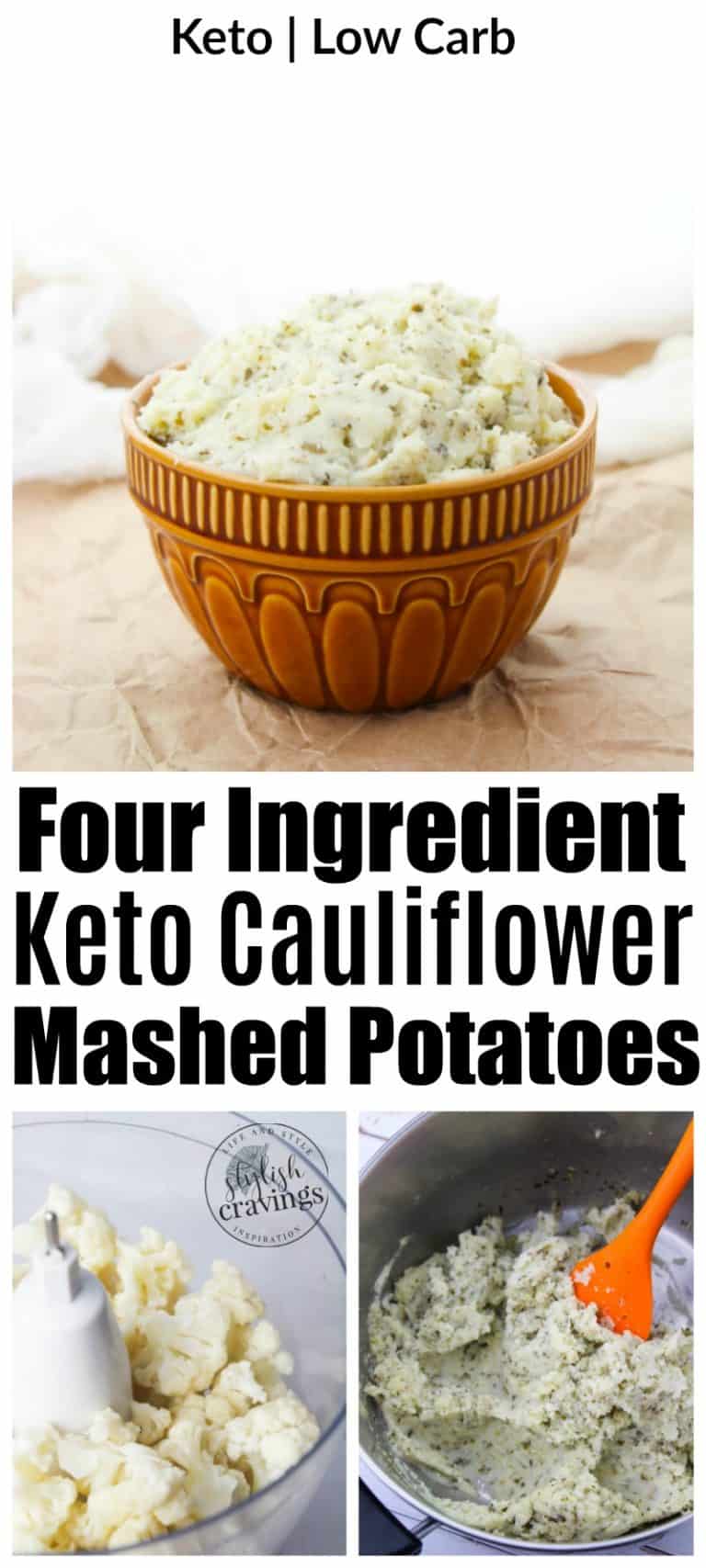 Keto Cauliflower Mashed Potatoes - Stylish Cravings