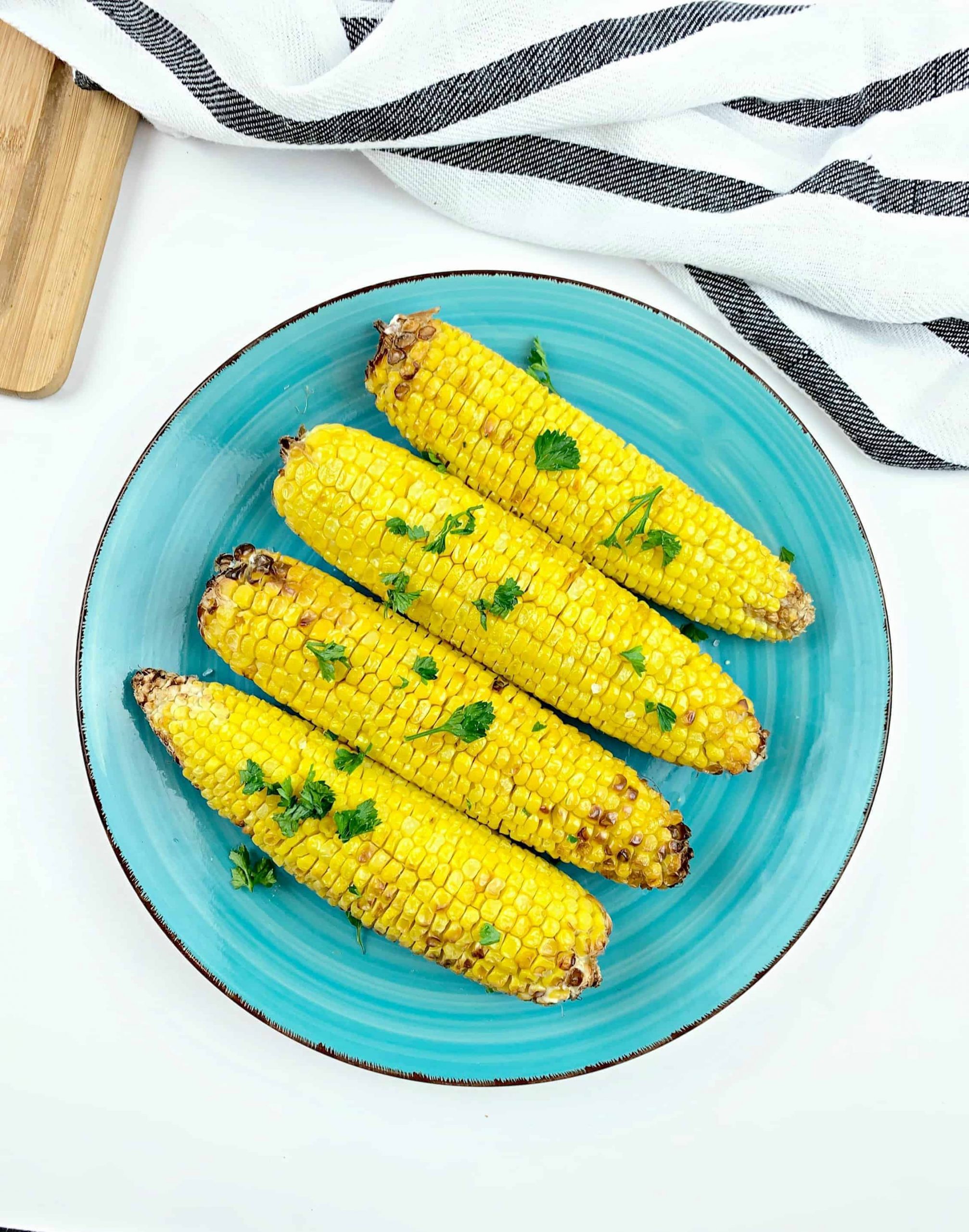 Air Fryer Corn On The Cob - Stylish Cravings Recipes