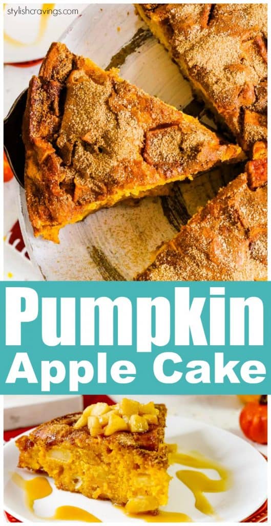 Pumpkin Apple Cake - Easy Classic Fall Recipe Perfect For Entertaining
