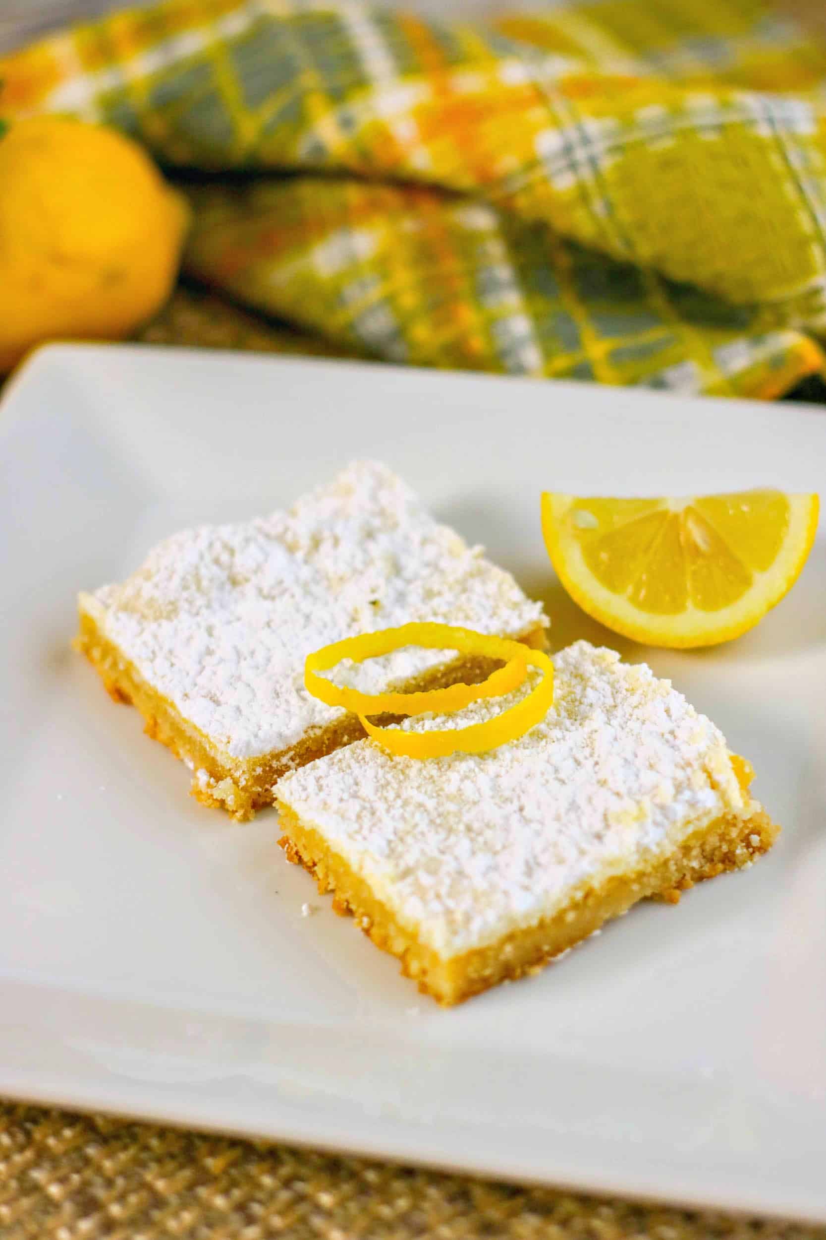 Low Carb Lemon Bars - Easy Keto-Friendly Treats