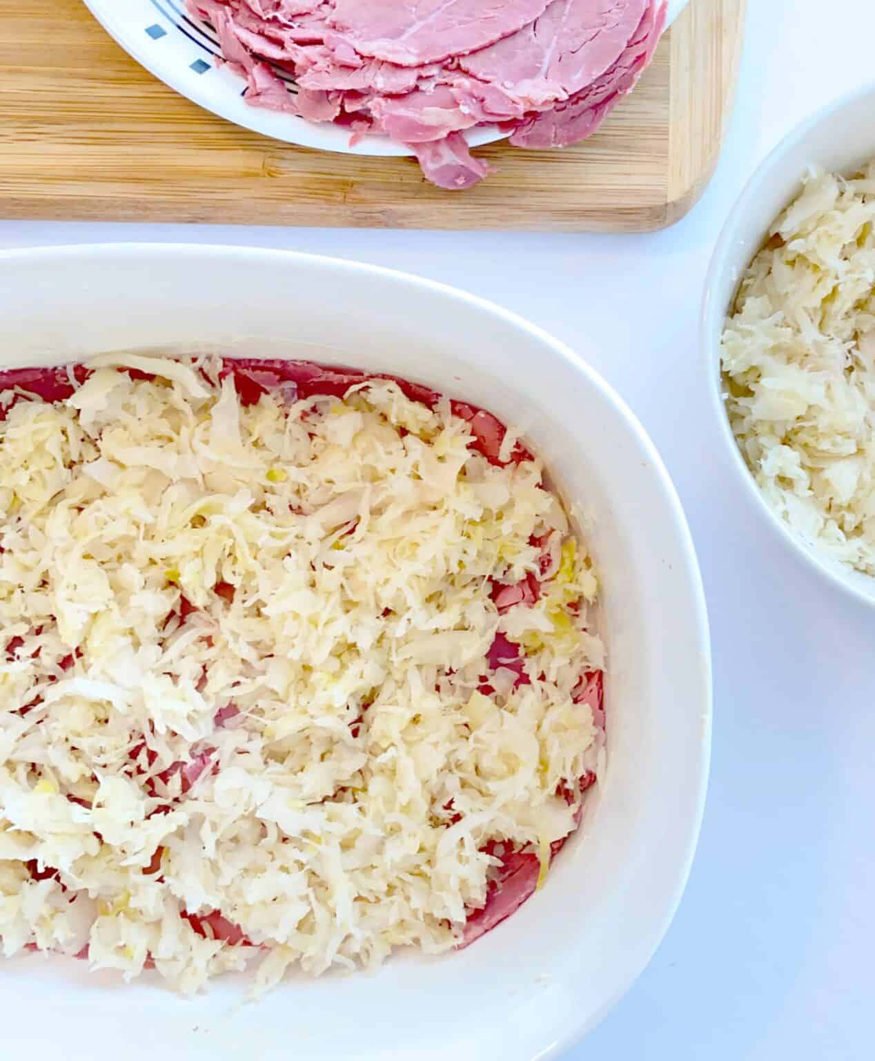 Easy Keto Reuben Casserole - Classic Reuben Taste