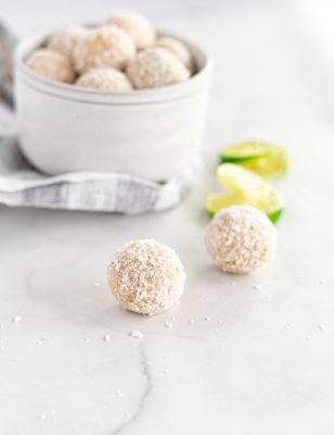 Keto Key Lime Fat Bombs - Easy No Bake Keto Dessert Recipe