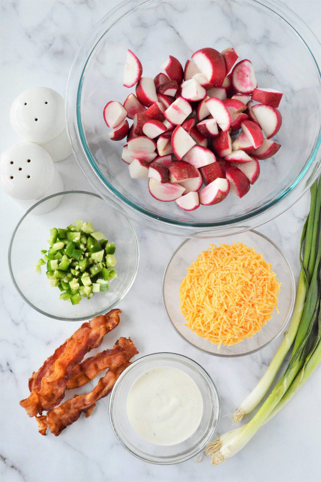 Keto Loaded Oven Roasted Radishes - Savory Low Carb Side Dish