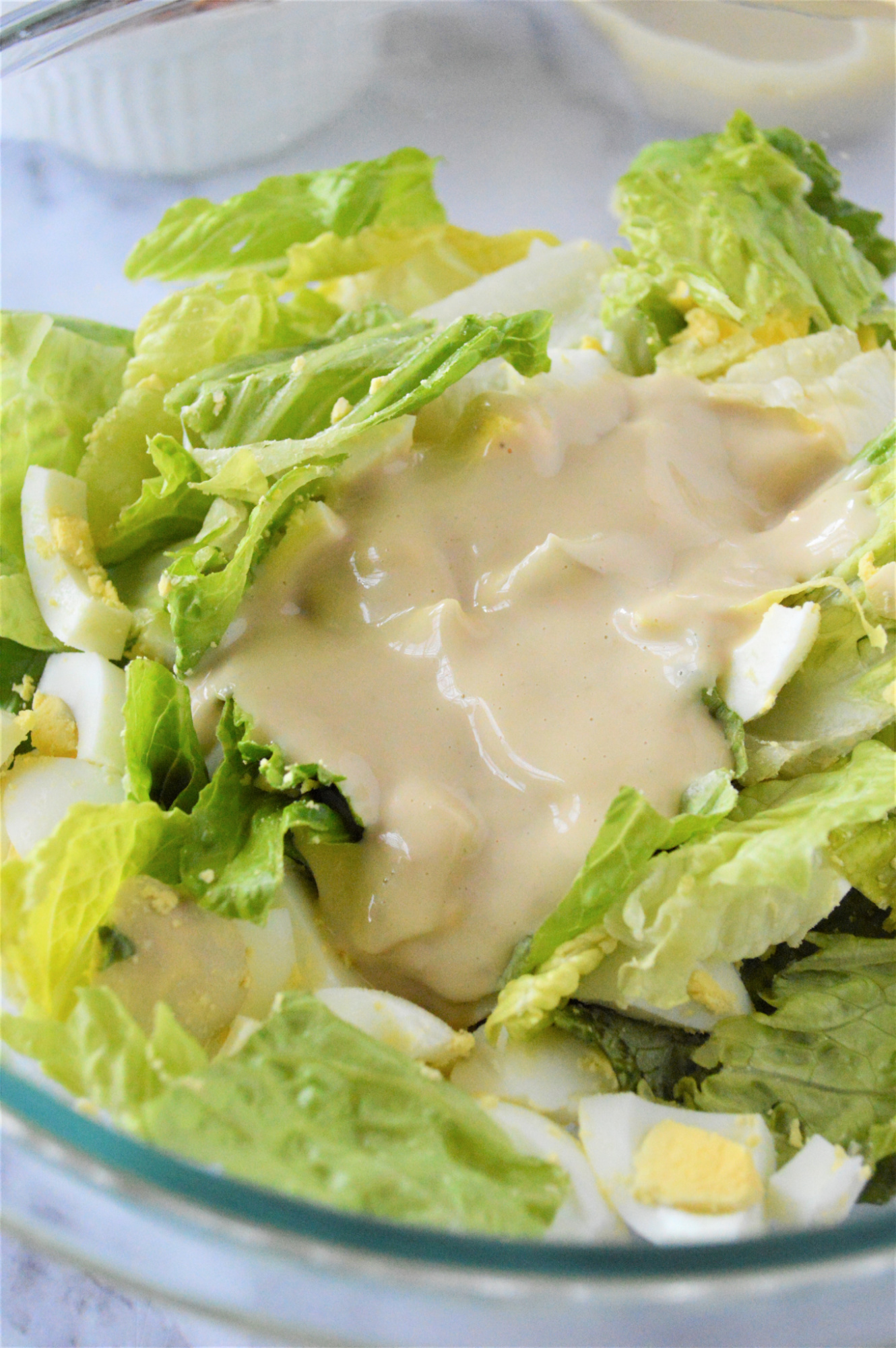 Low Carb Caesar Egg Salad Classic Lunch Idea Stylish Cravings