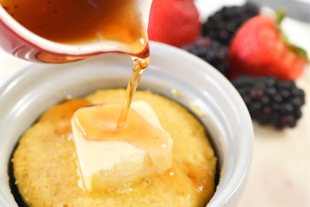 Keto Pancake In A Mug - Easy and Quick Breakfast