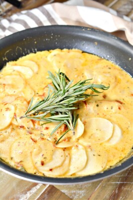 Keto Scalloped Turnips - Healthy Side Dish That Tastes Like Potatoes