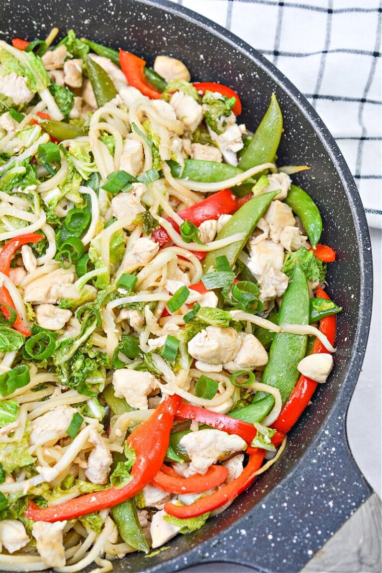 Low Carb Chicken Chow Mein - Easy Takeout Alternative