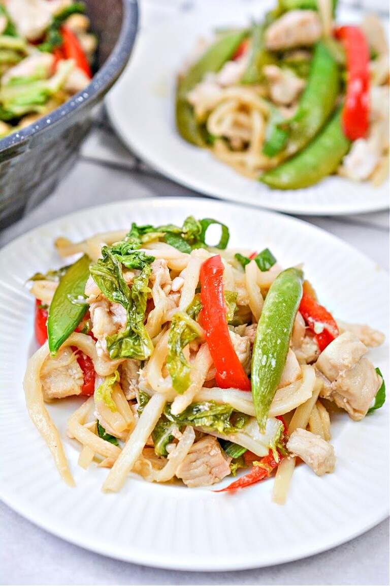 Low Carb Chicken Chow Mein - Easy Takeout Alternative