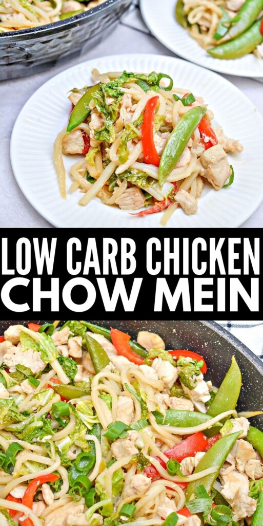 Low Carb Chicken Chow Mein - Easy Takeout Alternative