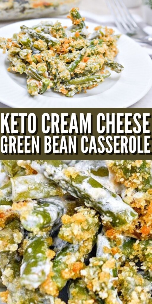Cream Cheese Green Beans - Easy Keto Side Dish