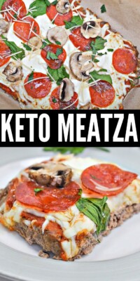 Keto Meatza - Only 3 Net Carbs Per Serving