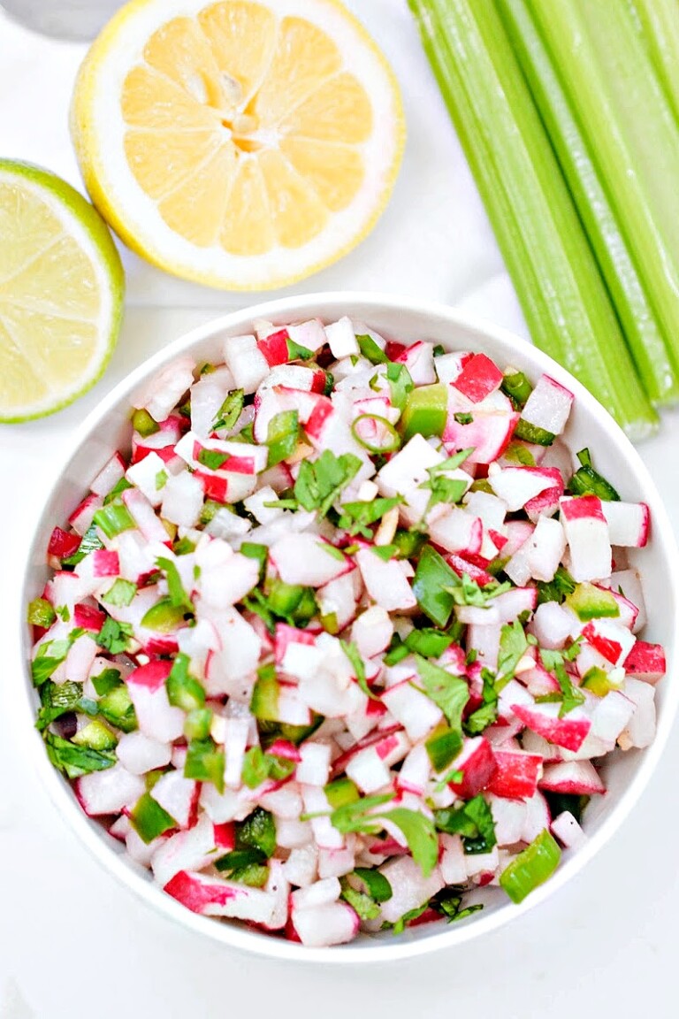 Keto Radish Salsa - Easy To Make Recipe