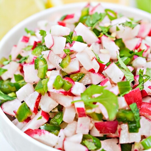 Keto Radish Salsa - Easy To Make Recipe