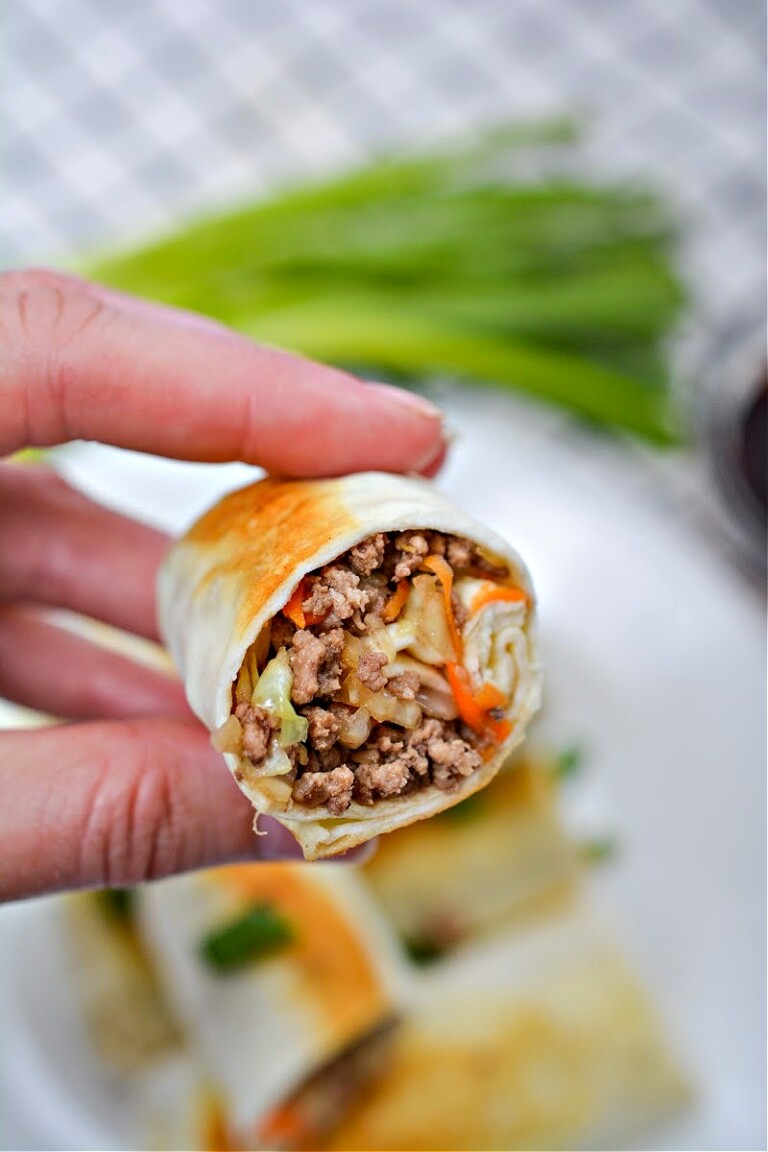 Keto Egg Roll Wraps - Only 2 Net Carbs Per Serving