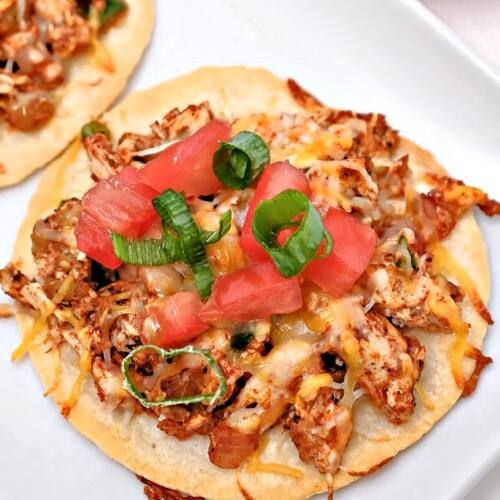 Keto Tostadas - Only 2 Net Carbs Per Serving