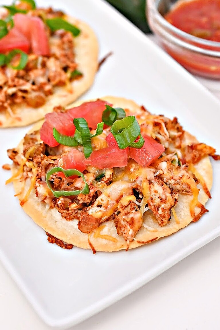 Keto Tostadas - Only 2 Net Carbs Per Serving