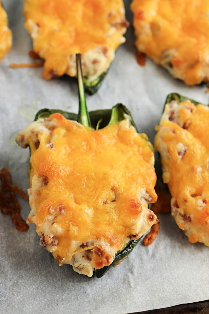 Low-Carb Poblano Poppers - Keto Friendly Snack or Appetizer