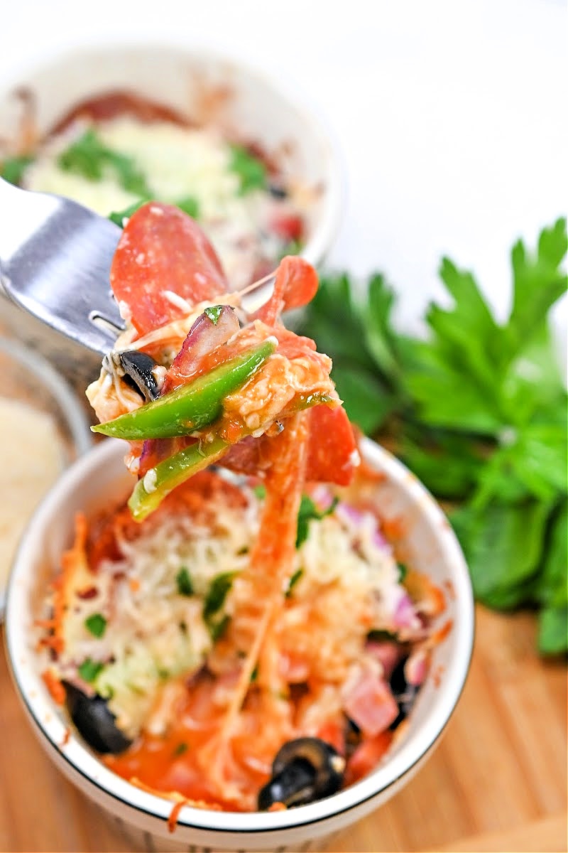 Keto Supreme Pizza Bowls - Easy To Make Recipe