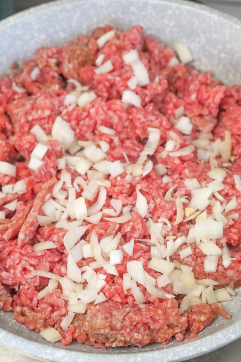 Keto Ground Pork and Shredded Brussels Sprouts Skillet