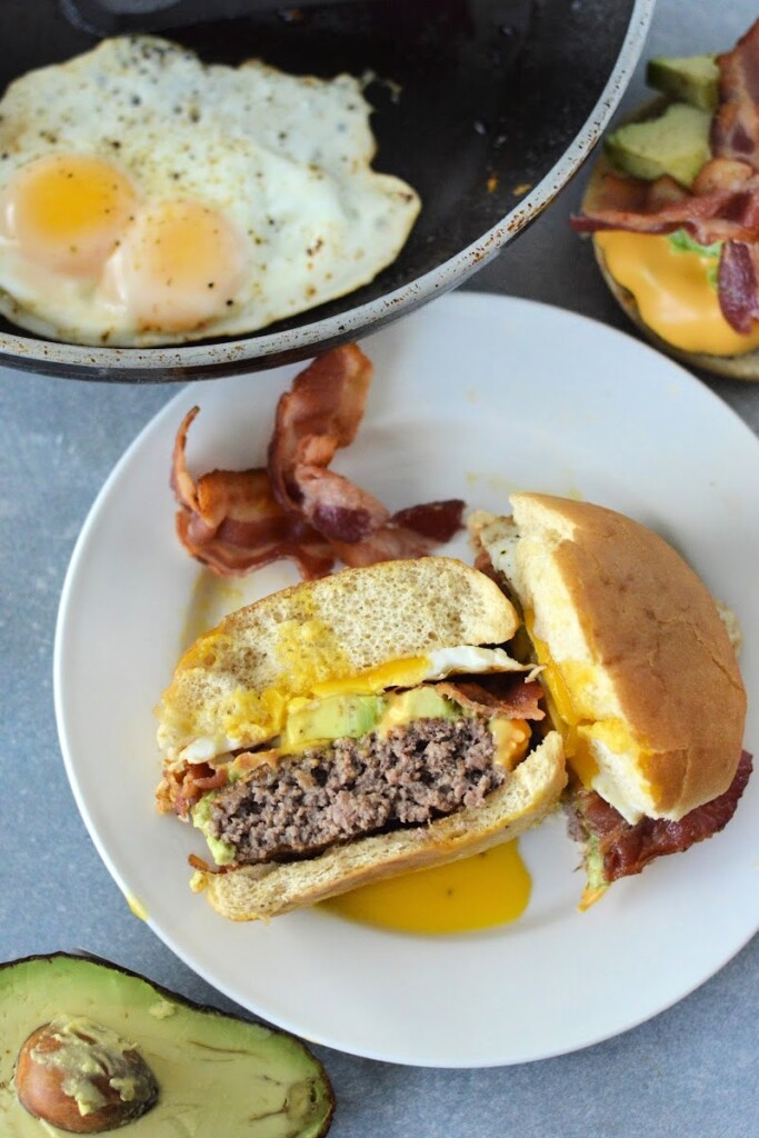 Keto Breakfast Burger - Easy To Make Recipe