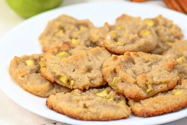 Keto Apple Fritter Cookies - Easy Tasty Recipe