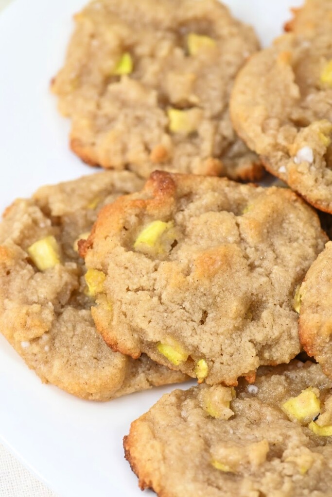 Keto Apple Fritter Cookies - Easy Tasty Recipe