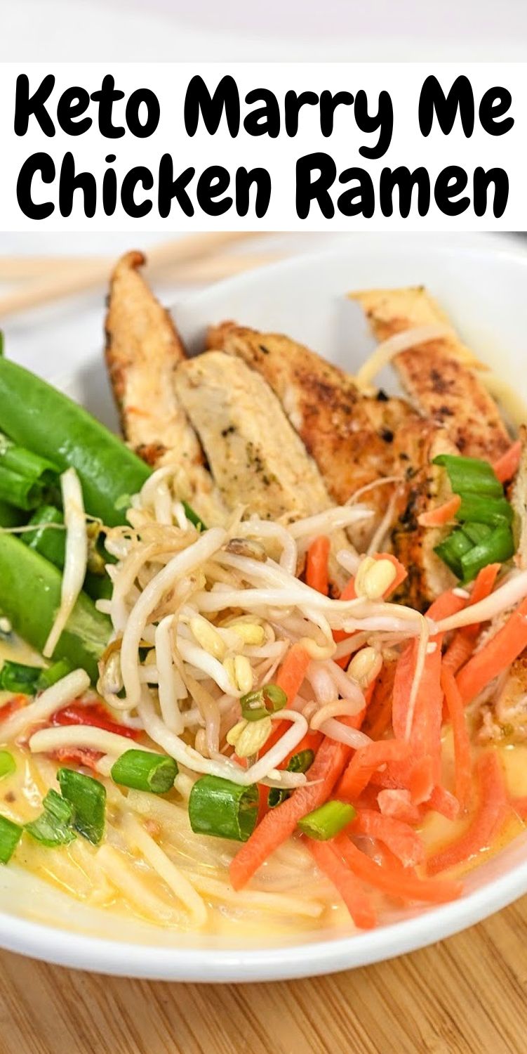 Keto Marry Me Chicken Ramen - Easy To Make Recipe