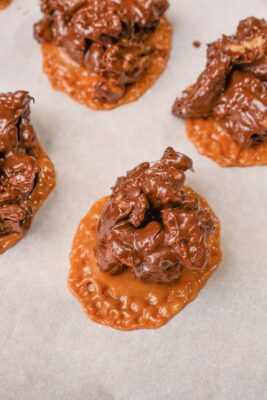 Keto Chocolate Caramel Nut Clusters - Easy To Make Recipe