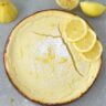 Keto High Protein Lemon Cheesecake - Easy Healthy Recipe
